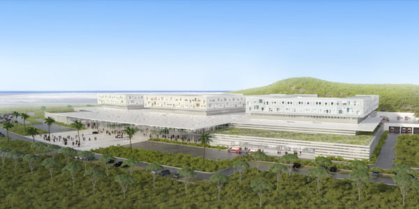 Le CHU de Tanger conçu en trois corps par architecturestudio