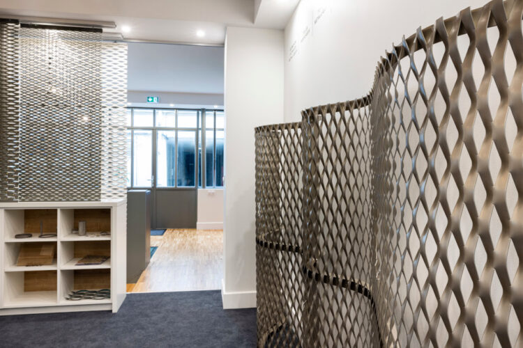 Métal déployé : le showroom ! | Chroniques d‘architecture