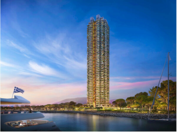 En Grèce, Riviera Tower, 200 m de haut, signée Foster + Partners