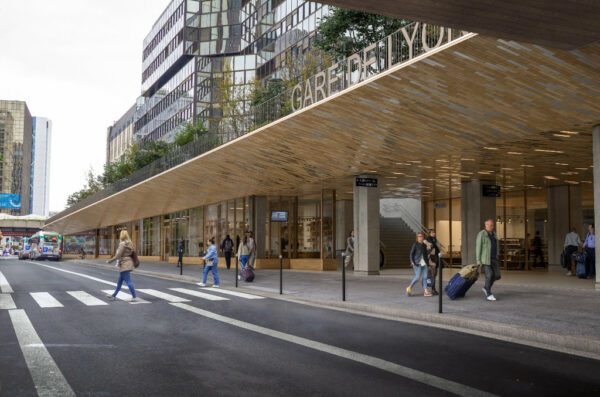 À Paris, nouvelle entrée à la gare de Lyon selon AREP
